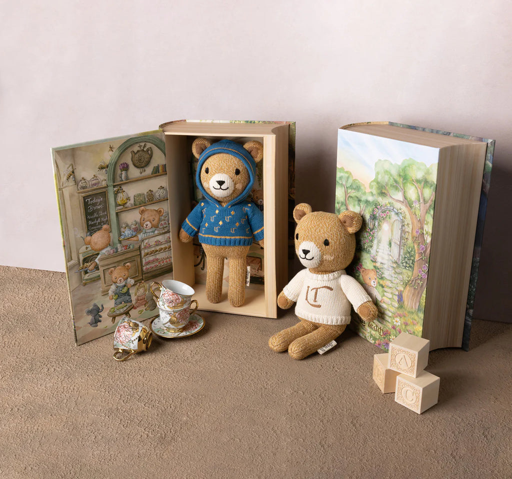 Lil Teddy's Classic Collector's Bear – Pinks & Blues